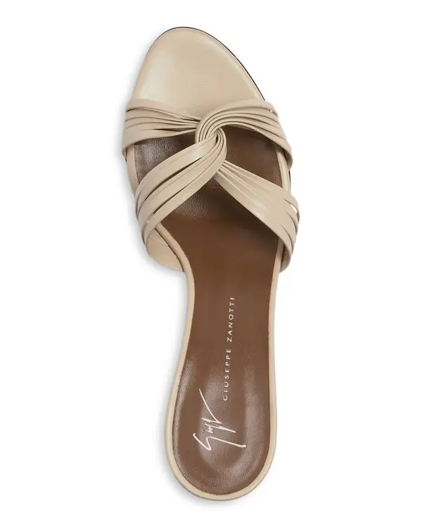 GIUSEPPE ZANOTTI Knot Sandals - Insomnia