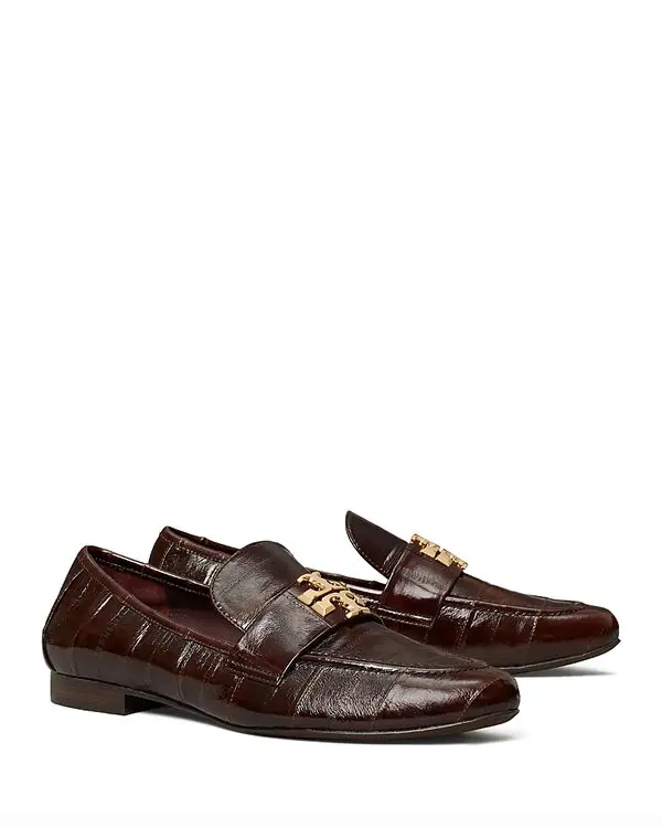 Tory Burch Eleanor Loafers - Cocoa/gold