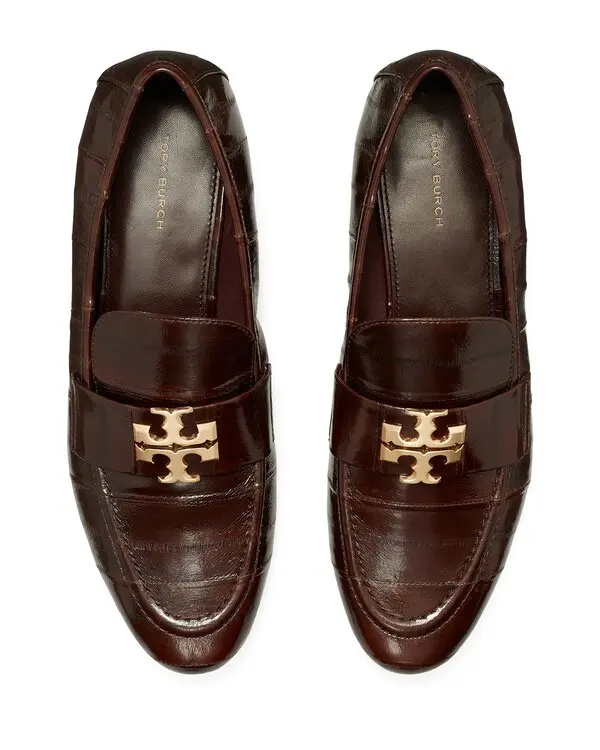 Tory Burch Eleanor Loafers - Cocoa/gold