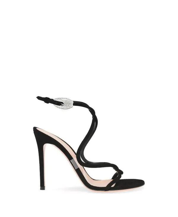 GIANVITO ROSSI Mamba Crystal Sandal