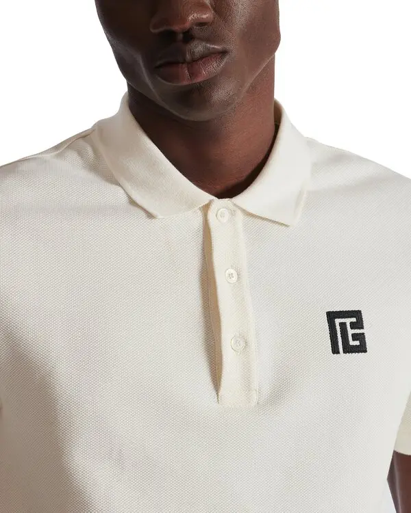 Balmain Logo Polo Shirt