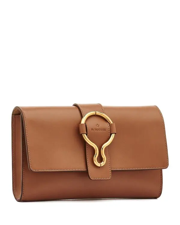 Il Bisonte Consuelo Clutch - Chocolate