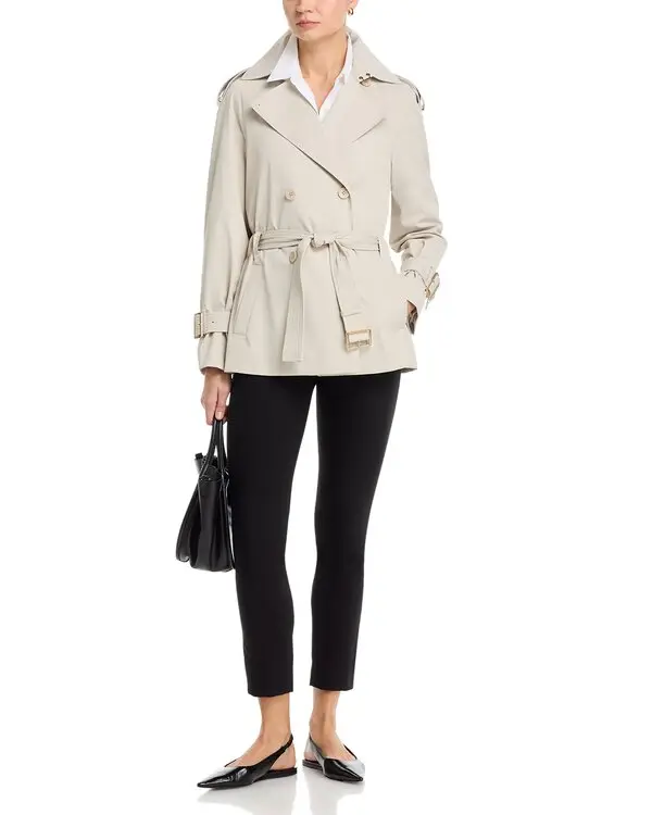 LAMARQUE Sheer Zebra Pattern Pants - Light Oak