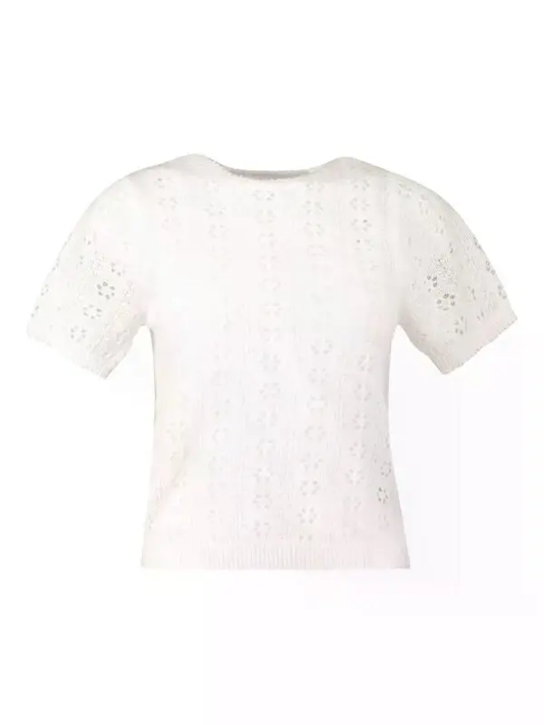 DÔEN Monica Openwork Top