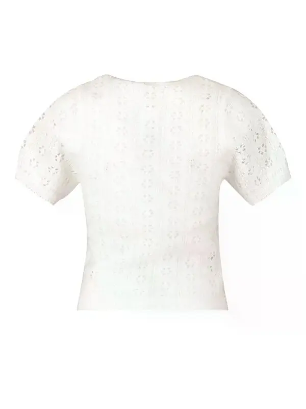 DÔEN Monica Openwork Top