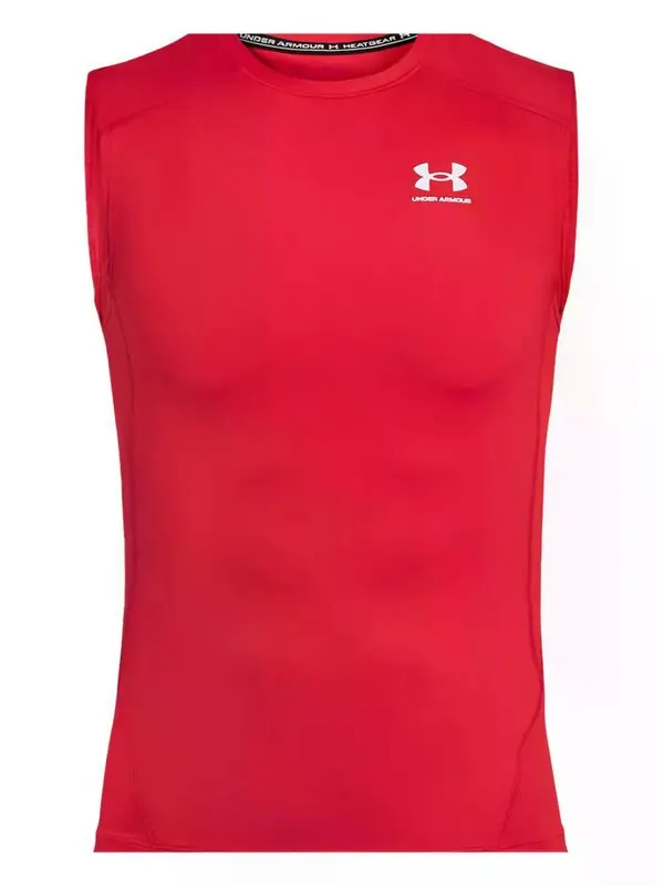 Under Armour Compression Sleeveless Vest - Red