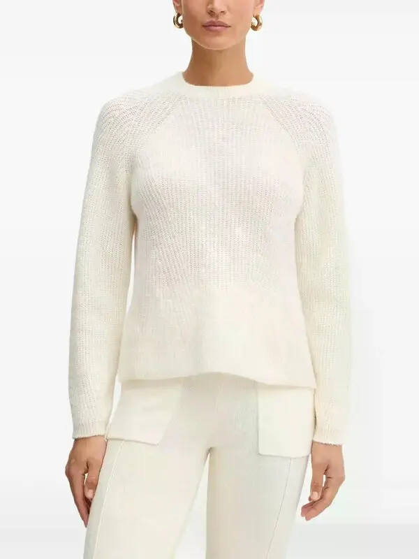 TWINSET Textured Pointelle Sweater