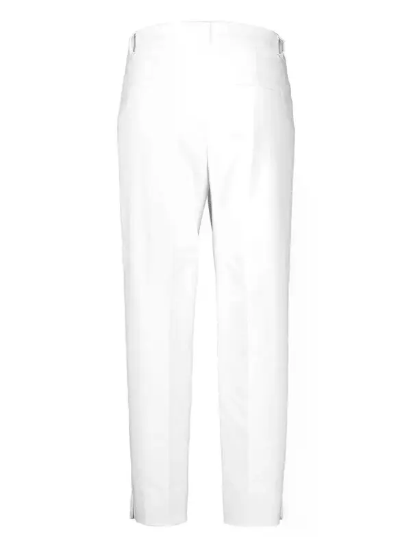 MAISON COMMON Tab-front Trousers