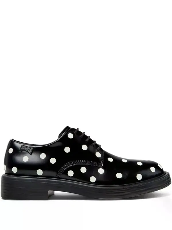 Camper Polka-dot Oxford Shoes