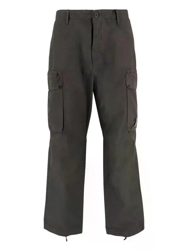 C.P. COMPANY Cargo-pockets Straight-leg Trousers - Grey