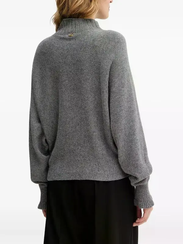 TWINSET Mock-neck Sweater - Grey