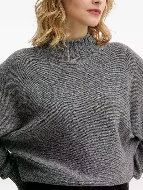 TWINSET Mock-neck Sweater - Grey