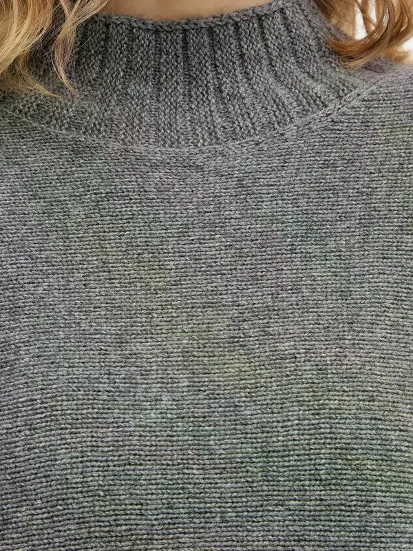 TWINSET Mock-neck Sweater - Grey