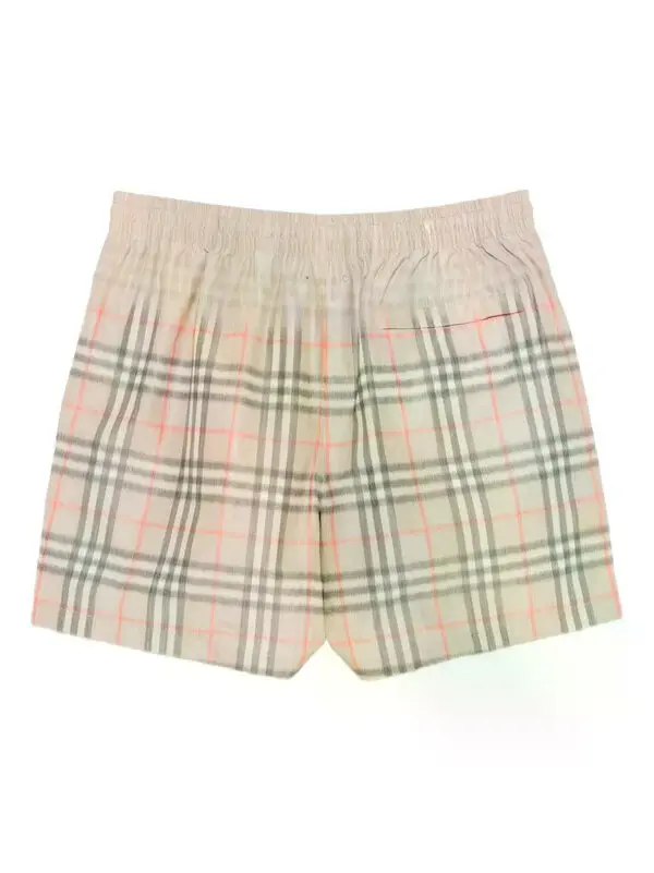Burberry Checked Swim Shorts
