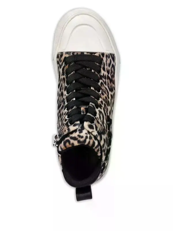 Dkny Leopard-print Sneakers