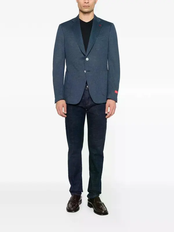 Isaia Button Blazer