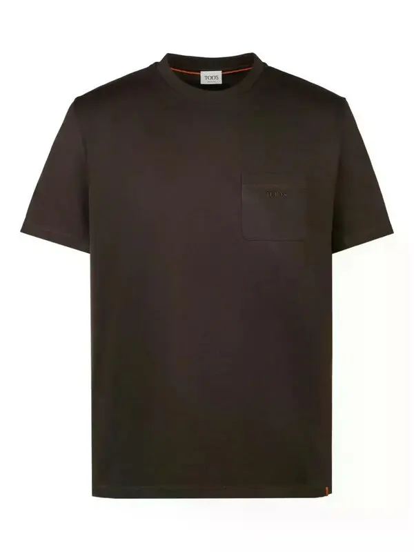 TOD'S Chest-pocket T-shirt - Brown