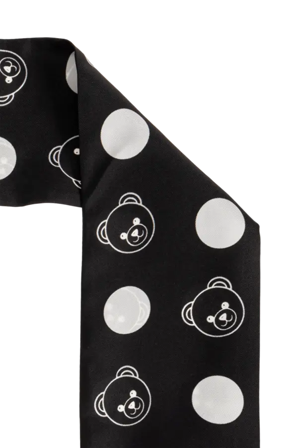 Moschino Silk Scarf - Black