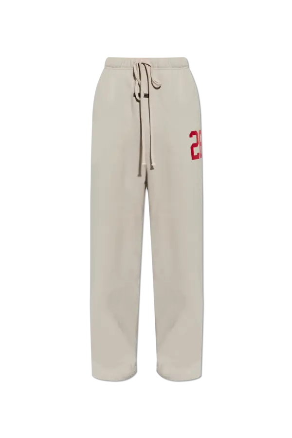Fear Of God Sweatpants With Logo - Grey