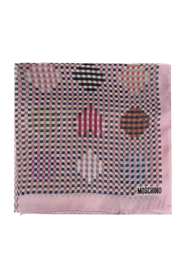 Moschino Silk Scarf - Pink