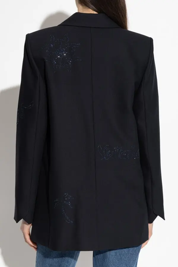 Zadig&Voltaire Blazer With Embroidered Star Motifs