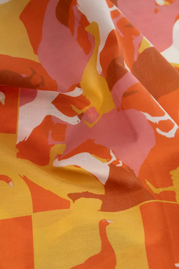 Moschino Cotton Scarf With Print - Multicolour