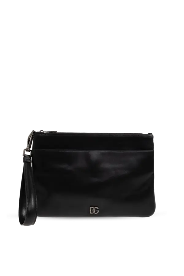 Dolce & Gabbana Leather Handheld Briefcase - Black