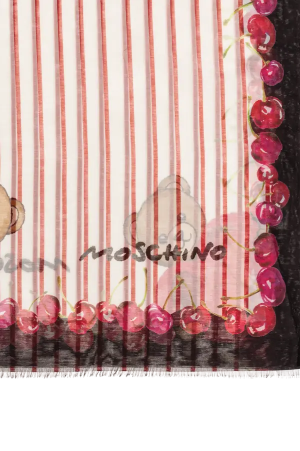 Moschino Scarf With Print - Multicolour
