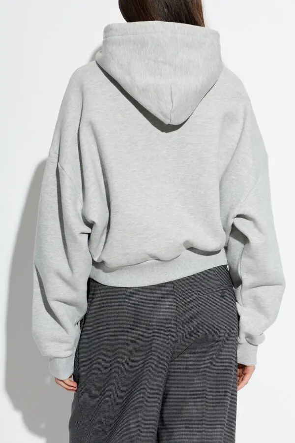 VIVIENNE WESTWOOD Sweatshirt With Logo Patch - Grey
