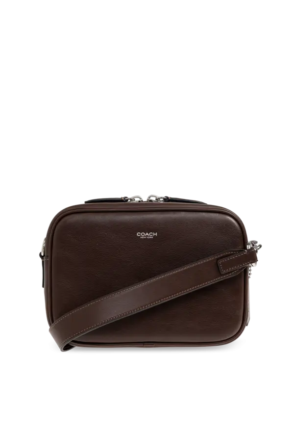 COACH Smooth Leather Shoulder Bag - Brown