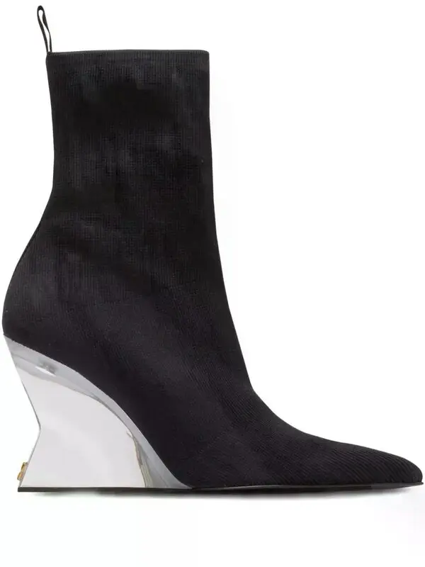 Balmain Pointed-toe Ankle Boots
