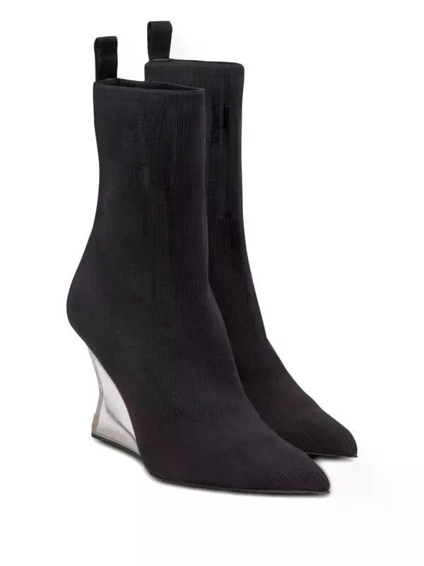 Balmain Pointed-toe Ankle Boots