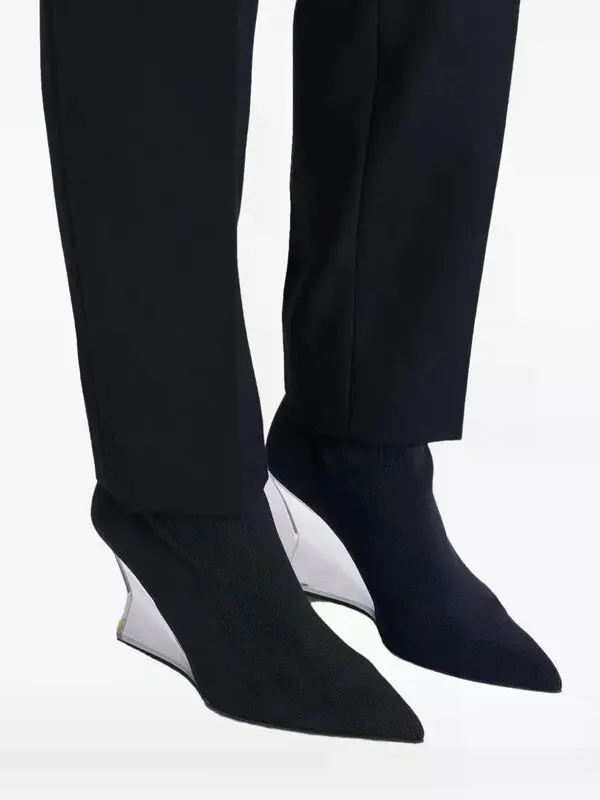 Balmain Pointed-toe Ankle Boots