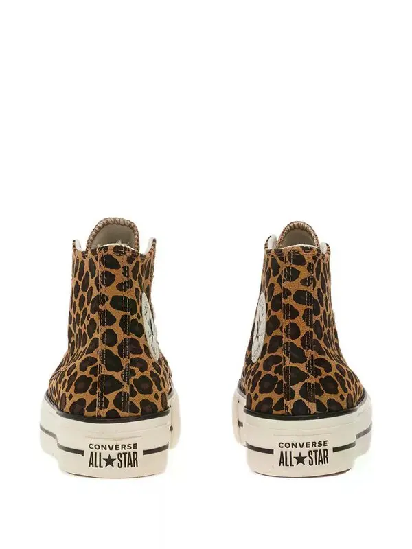CONVERSE Chuck Taylor All Star Lift Leopard-print Sneakers