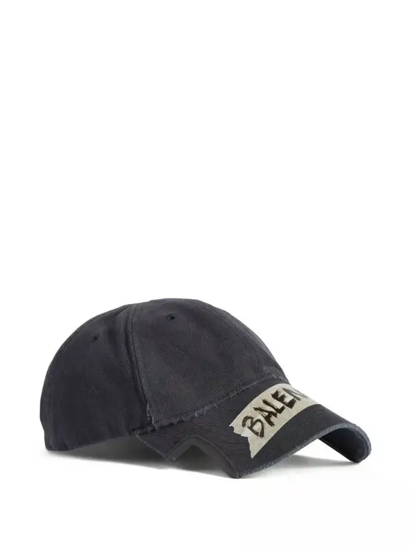 Balenciaga Logo Lettering Baseball Cap
