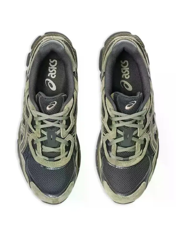 Asics Gel-nyc Panelled Sneakers - Green