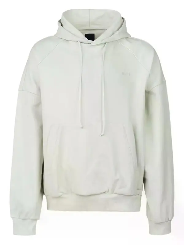 JUUN.J Graphic Print Hoodie - Neutrals