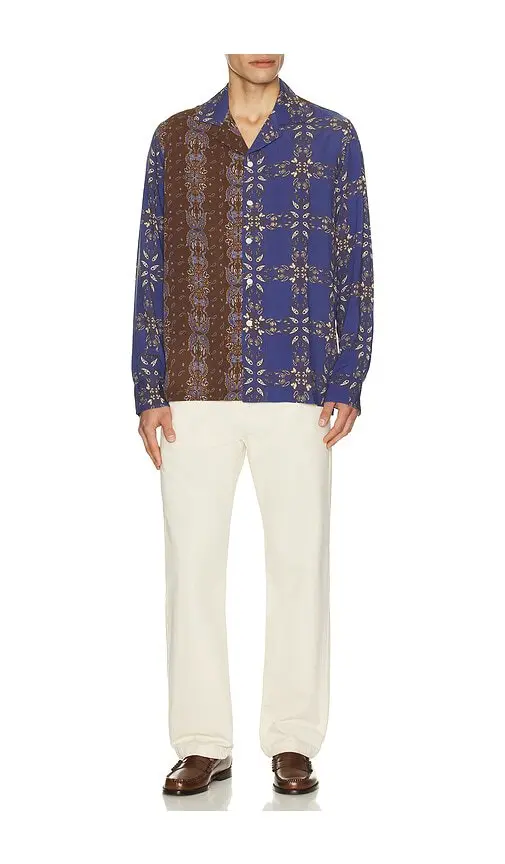 Oas Katla Brillo Shirt In . Also - Blue