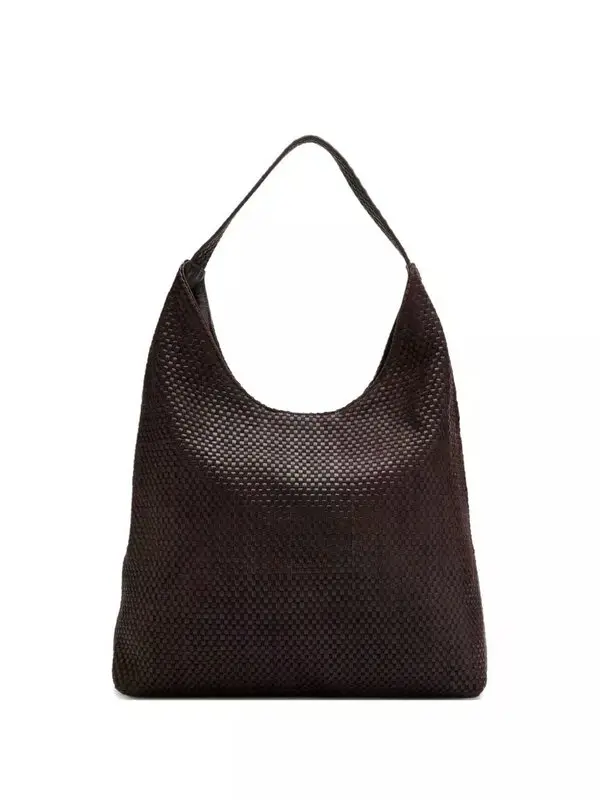 ST. AGNI Lattice-weave Large Tote Bag