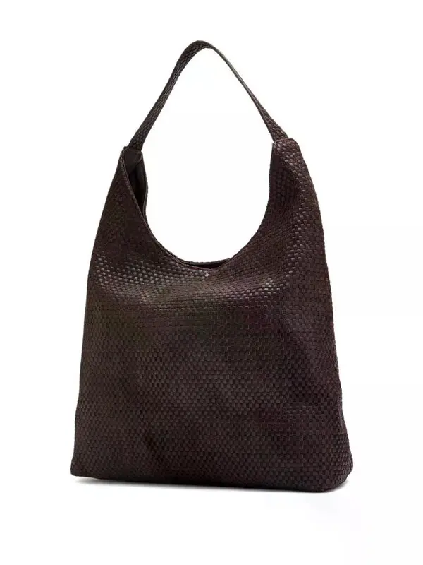ST. AGNI Lattice-weave Large Tote Bag