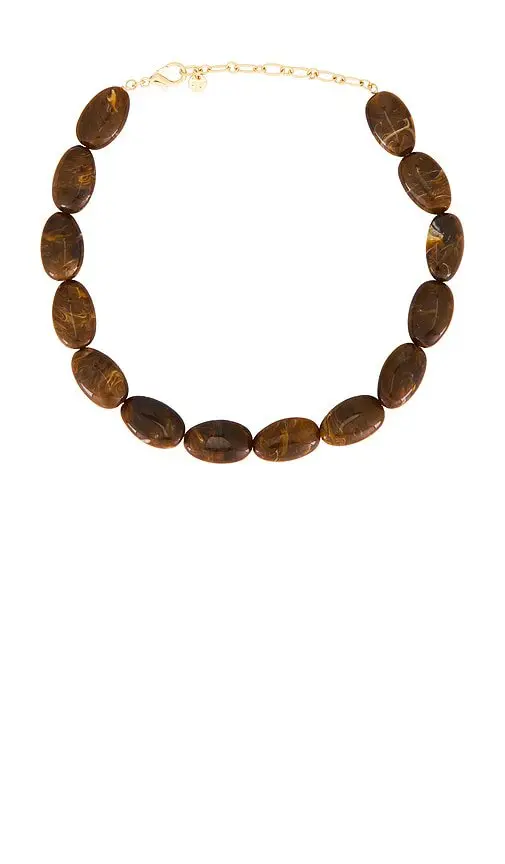 LOVERS AND FRIENDS Marigold Necklace - Brown