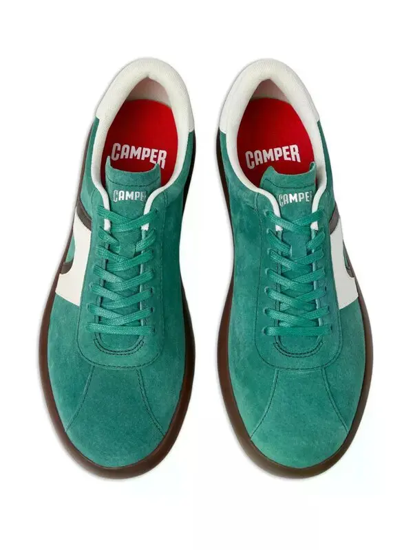 Camper Pelotas Soller Leather Sneakers - Green