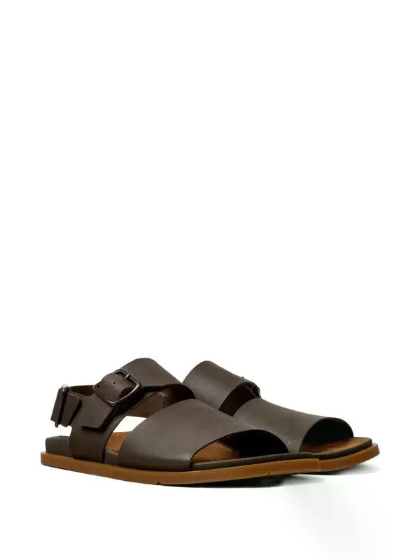 Camper Lluc Buckled Strap Sandals - Brown
