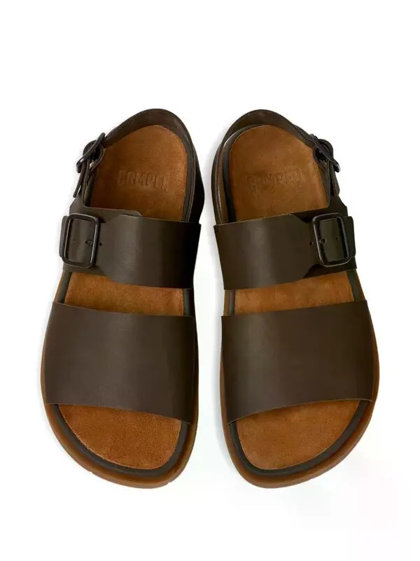 Camper Lluc Buckled Strap Sandals - Brown