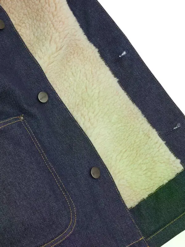 Carhartt Work In Progress Buttoned Corduroy-collar Jacket