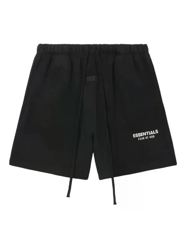 Fear Of God Drawstring Track Shorts - Black