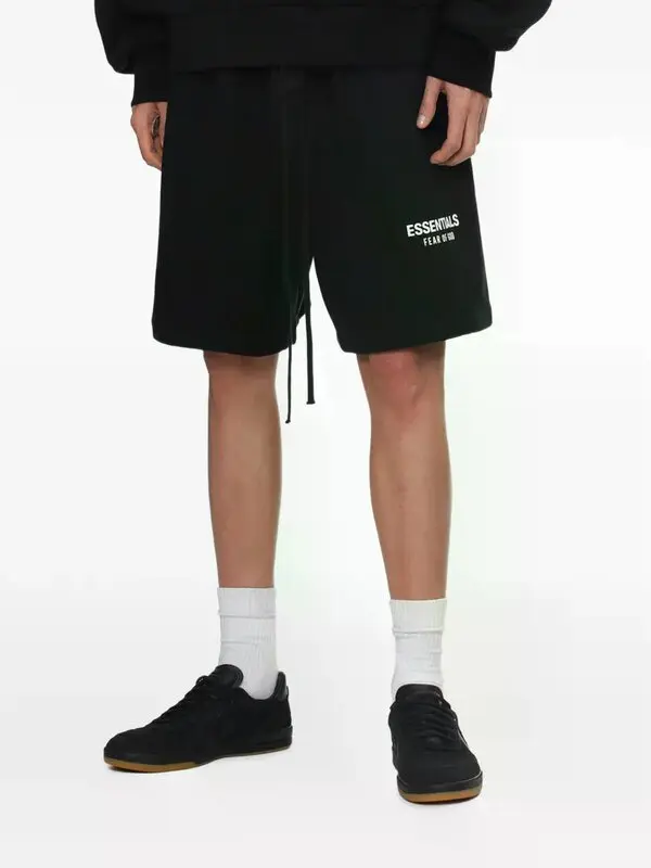 Fear Of God Drawstring Track Shorts - Black