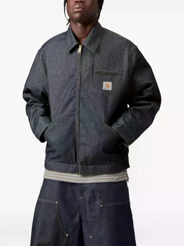 Carhartt Work In Progress Og Detroit Jacket - Blue