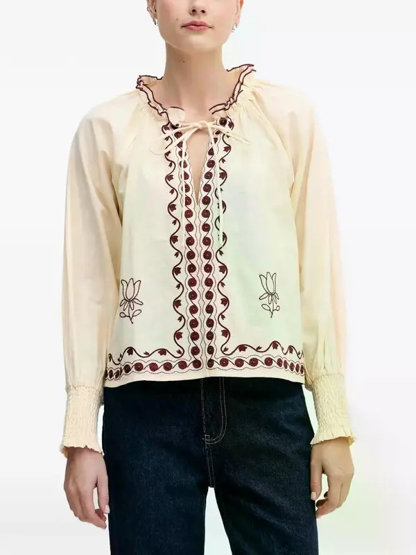 HOSS INTROPIA Embroidered Top
