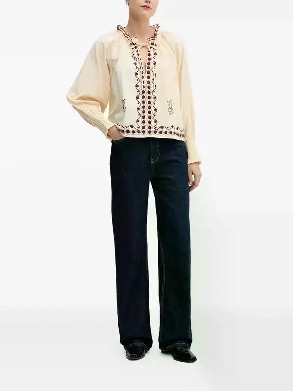 HOSS INTROPIA Embroidered Top